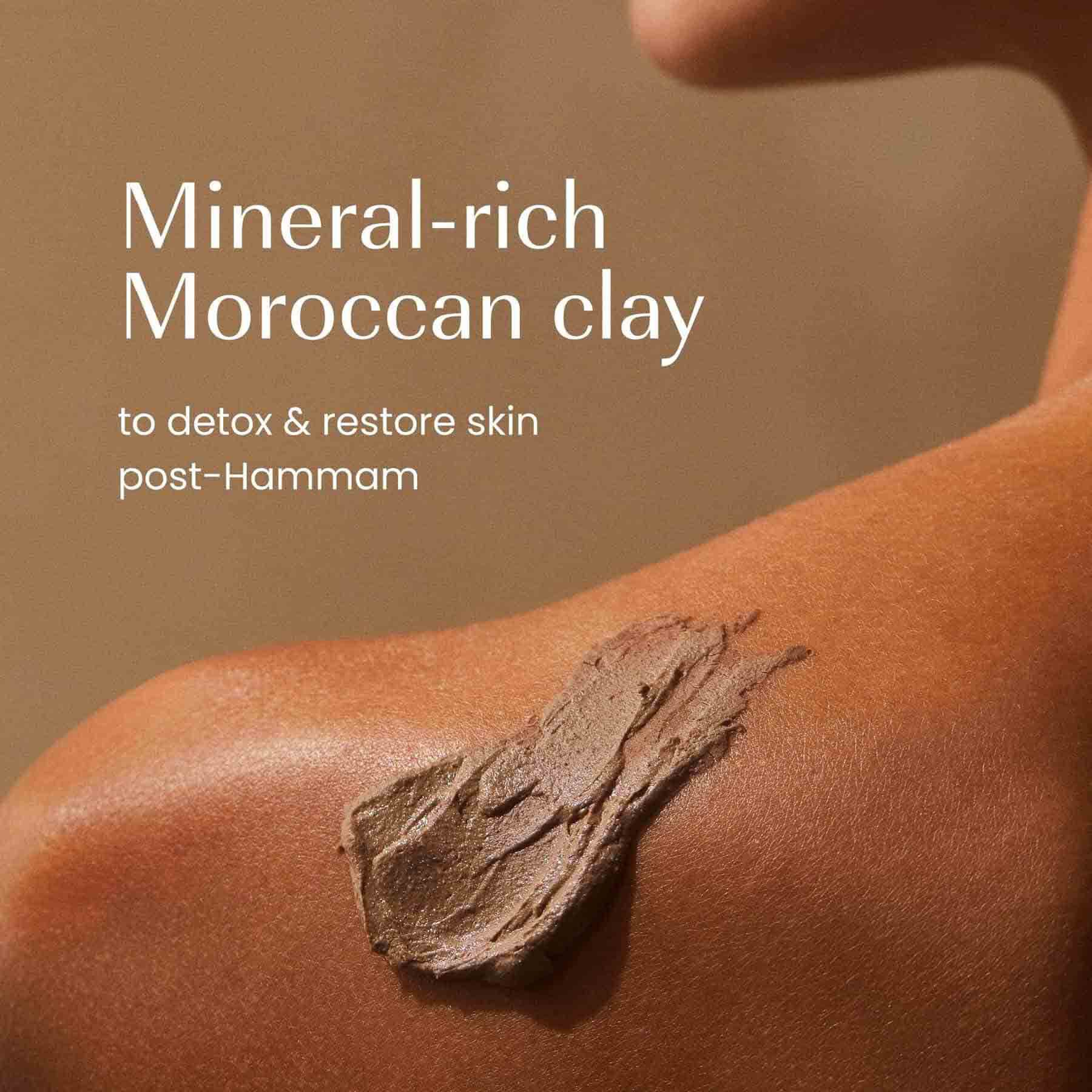 Shop Ghassoul Clay Remineralising Body Mask Online | IZIL Beauty UAE