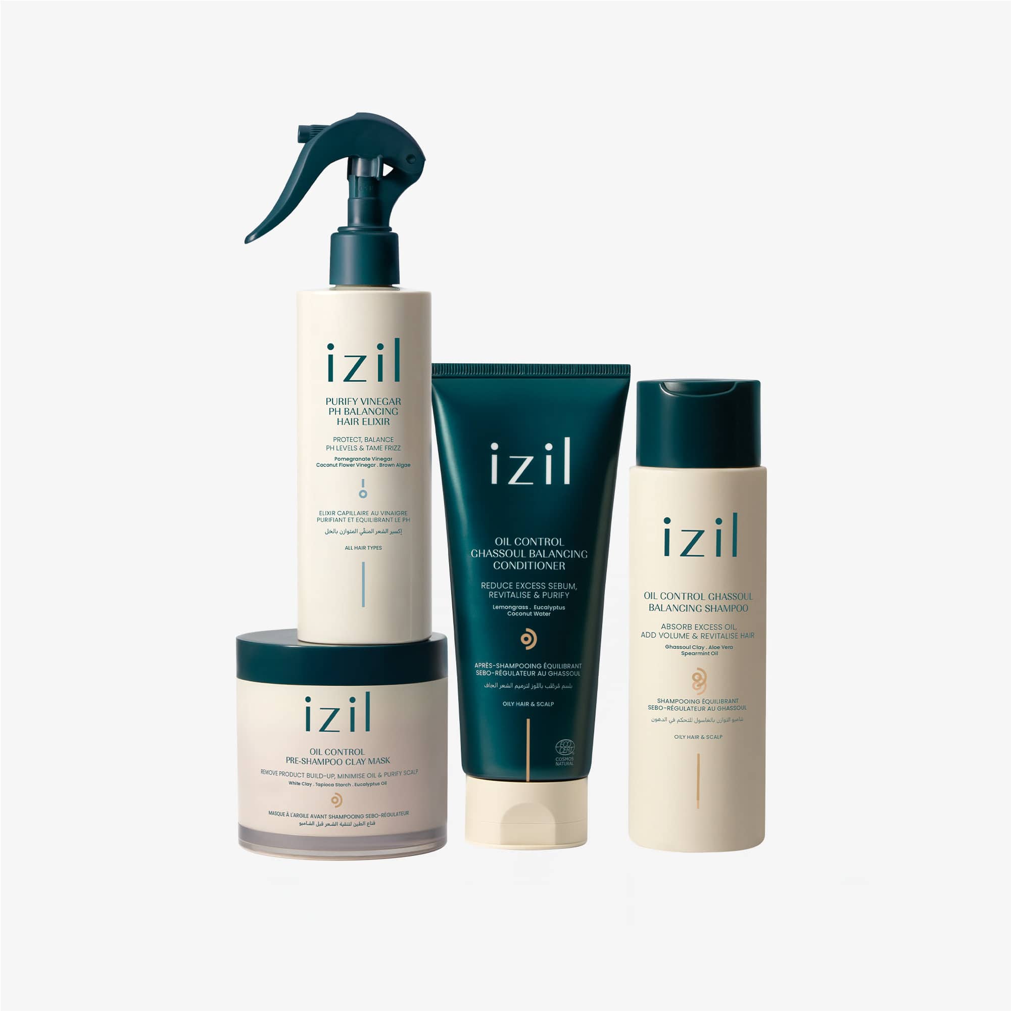 Shop Oil Control & Scalp Balancing Ritual Online | IZIL Beauty UAE